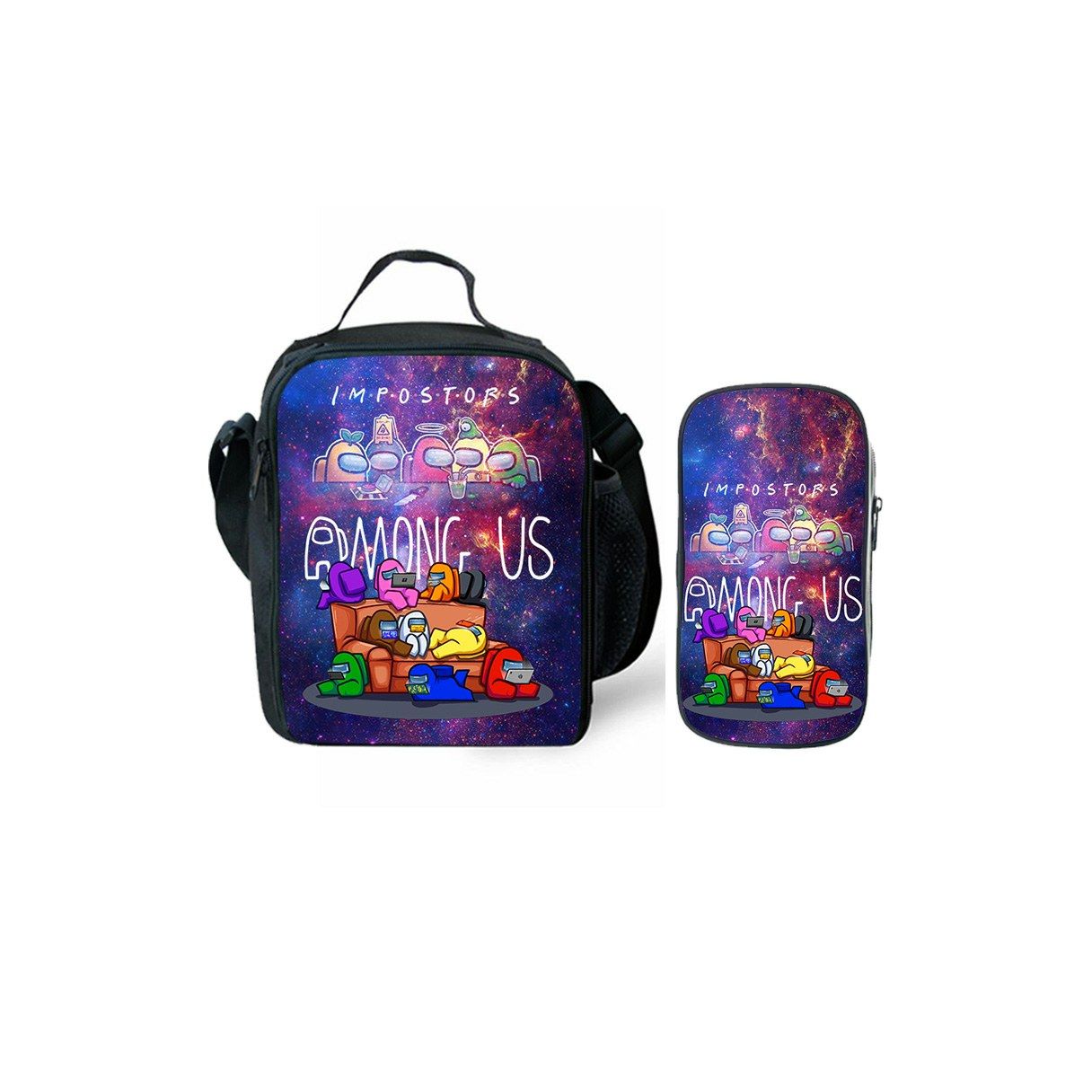 Among Us Lunch Box Waterproof Insulated Lunch Bag Portable Lunch box