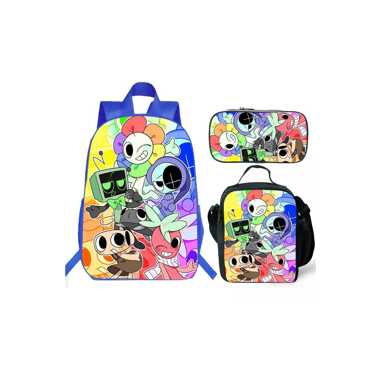 NEW Dandy's World Backpack and Lunch bag Dandy's World Bookbag for boy ...