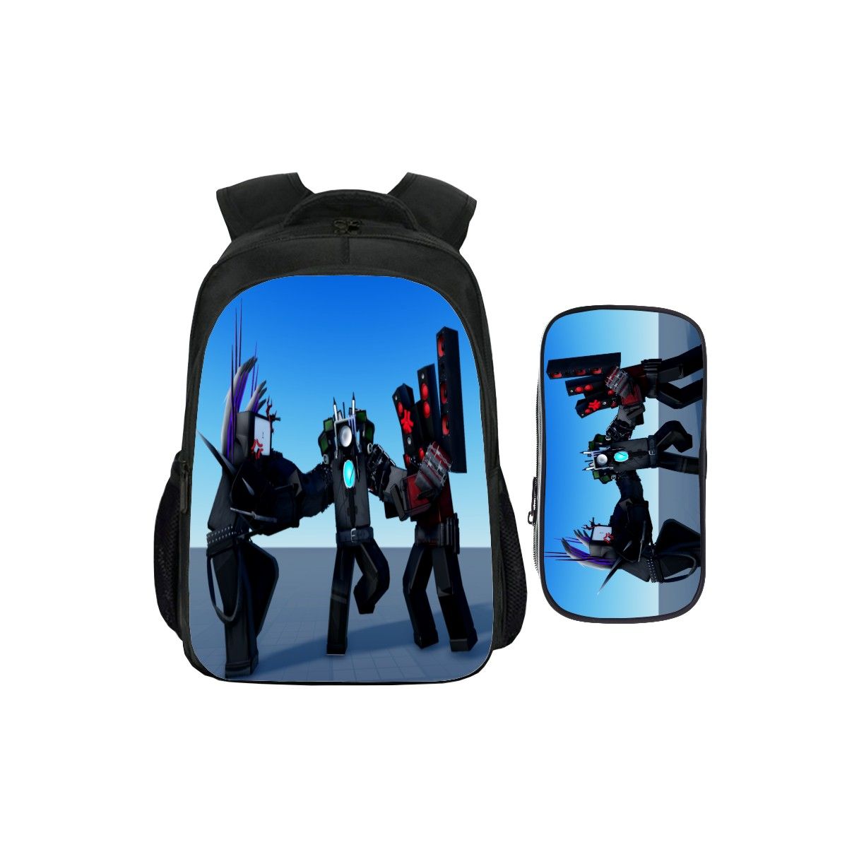 NEW Skibidi toilet Backpack and Lunch bag Skibidi toilet Bookbag for ...