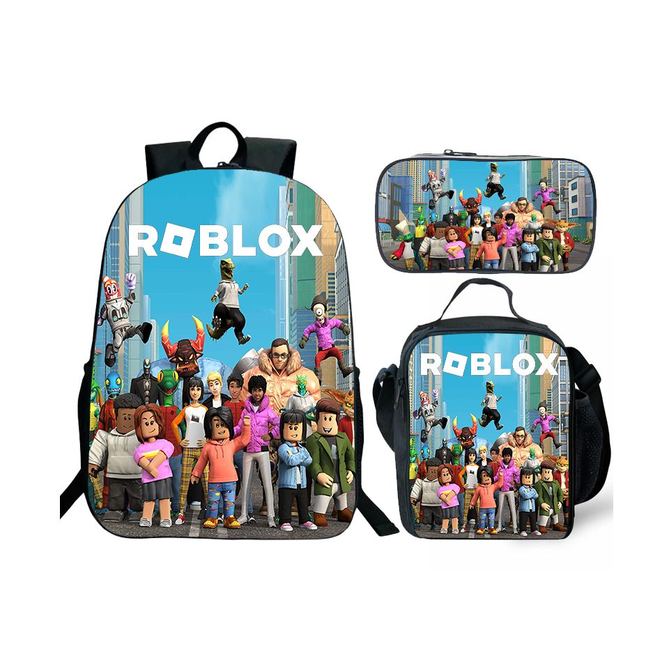 NEW Roblox backpack with lunch box