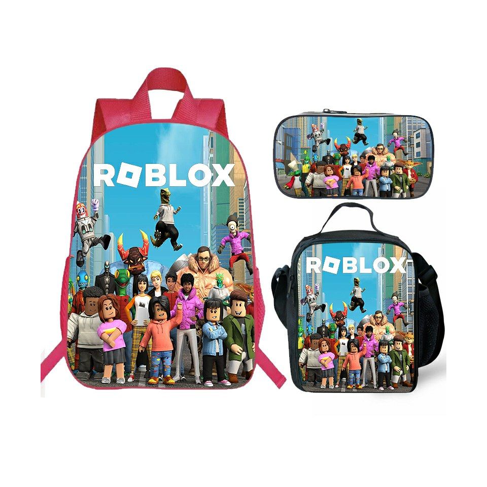 NEW Roblox backpack with lunch box